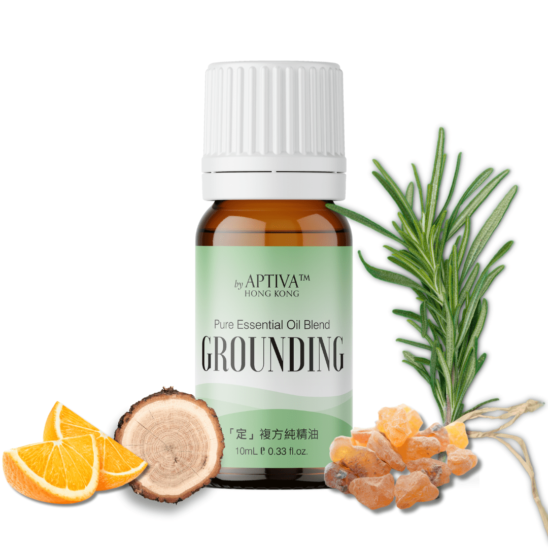GROUNDING Pure Essential Oil Blend • Therapeutic Grade – APTIVA