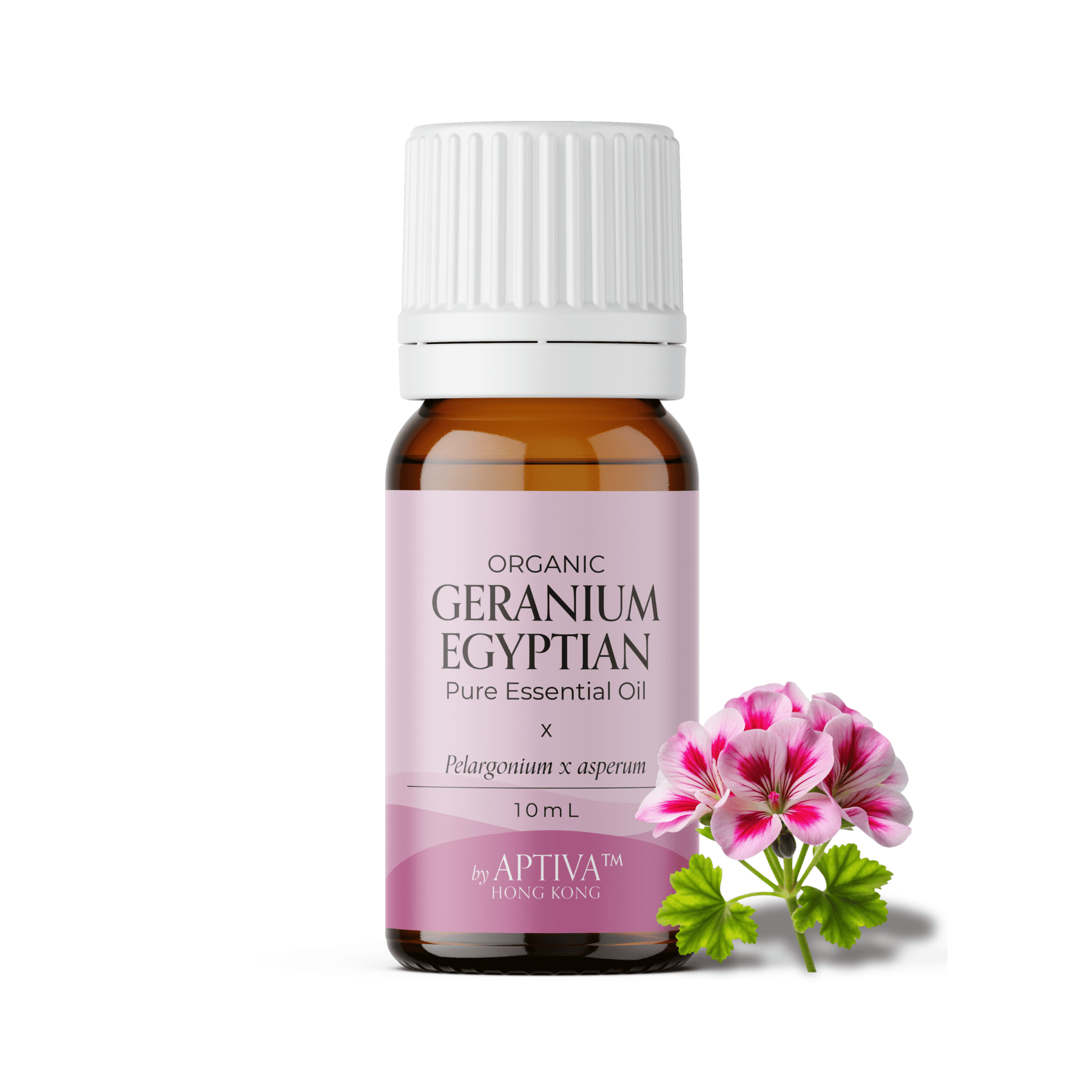 APTIVA Organic Egyptian Geranium Pure Essential Oil • 有機埃及天竺葵精油 • 10mL